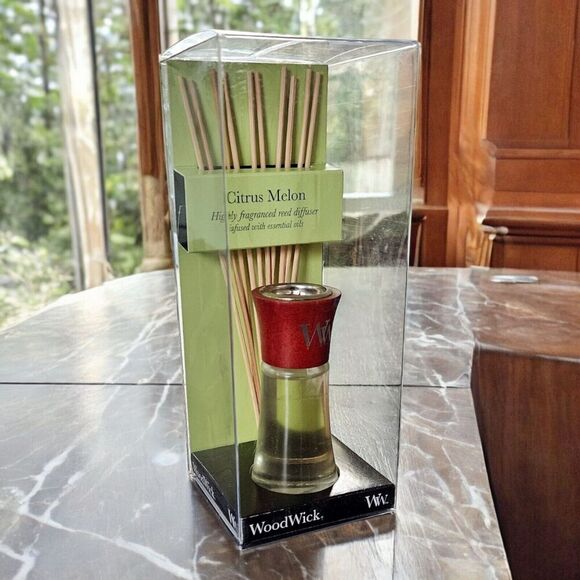 Woodwick | Accents | Woodwick Citrus Melon Reed Diffuser 2oz With Reeds ...